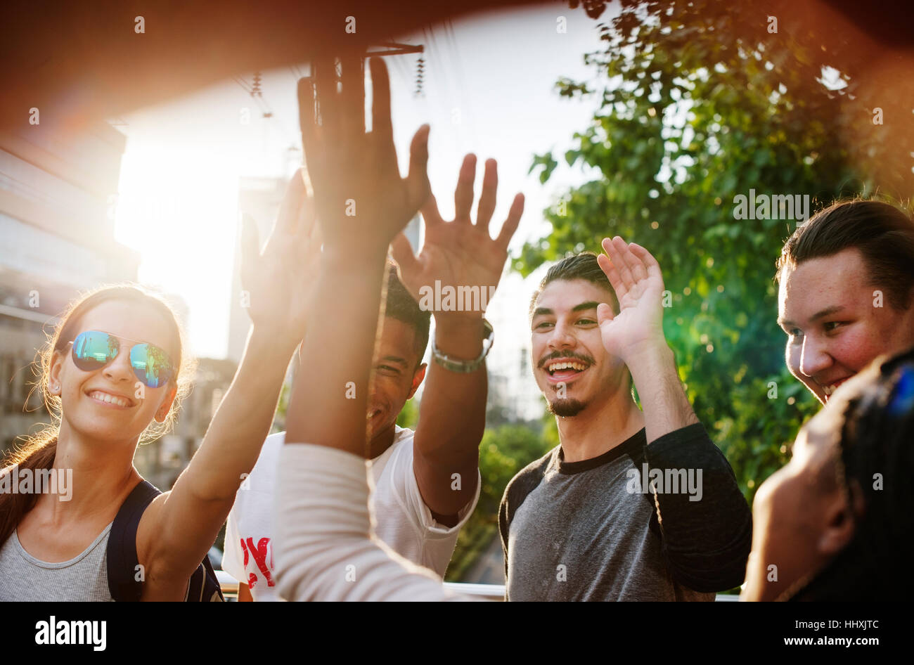 People Friendship Togetherness Assemble Team Unity Concept Stock Photo ...
