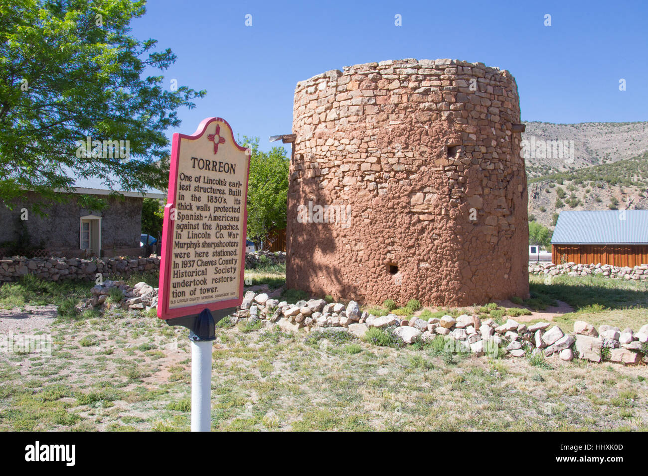 Torreon, built in 1850s to guard against native american attacks ...