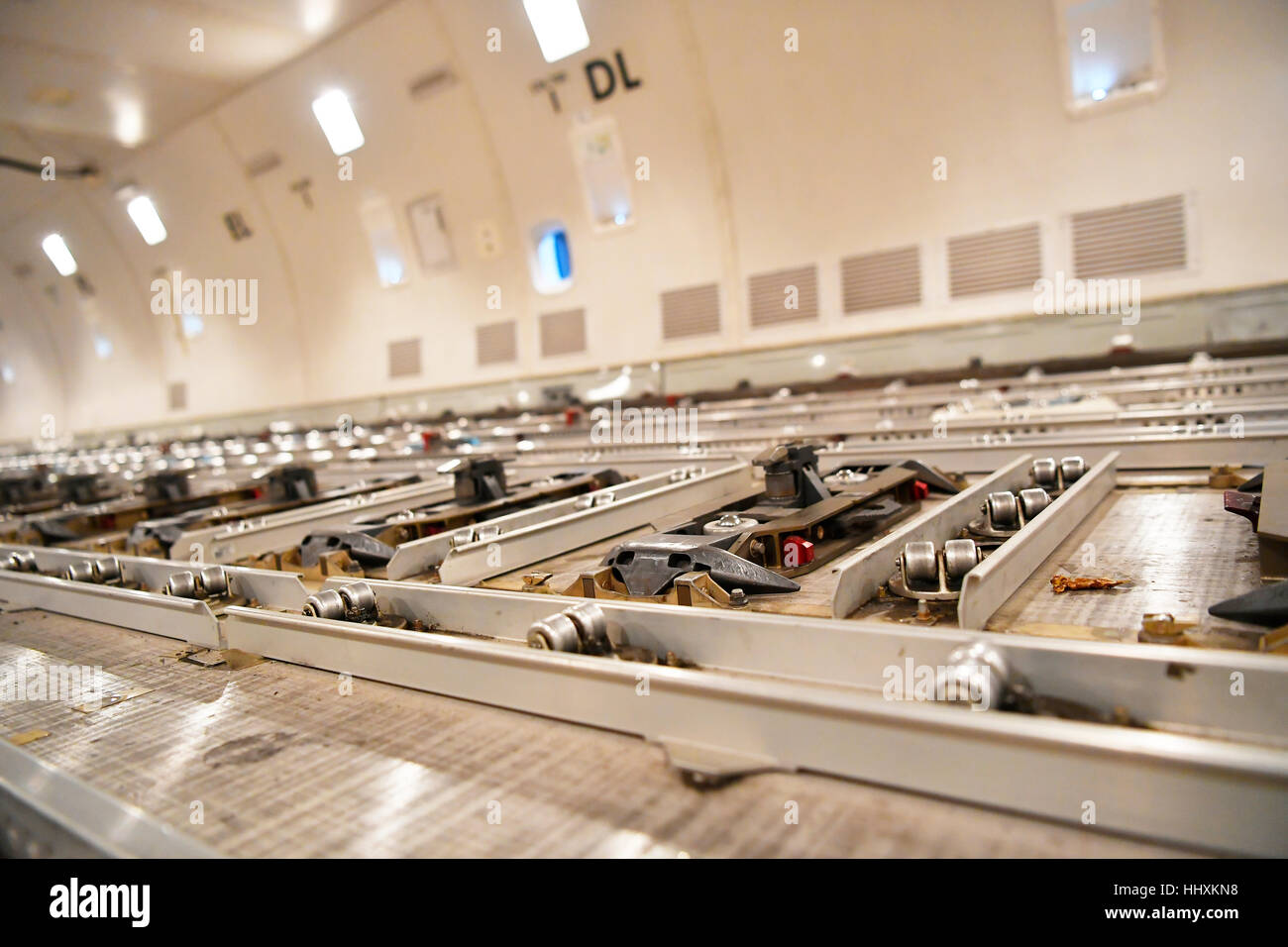 Boeing 747 cargo loading hi-res stock photography and images - Alamy