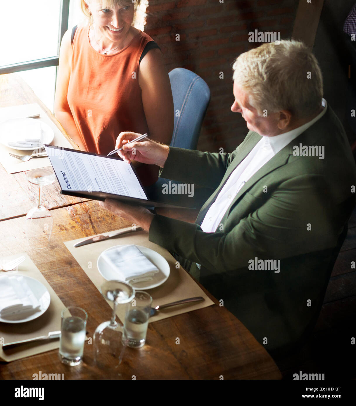 Group Of People Business Meeting Concept Stock Photo - Alamy