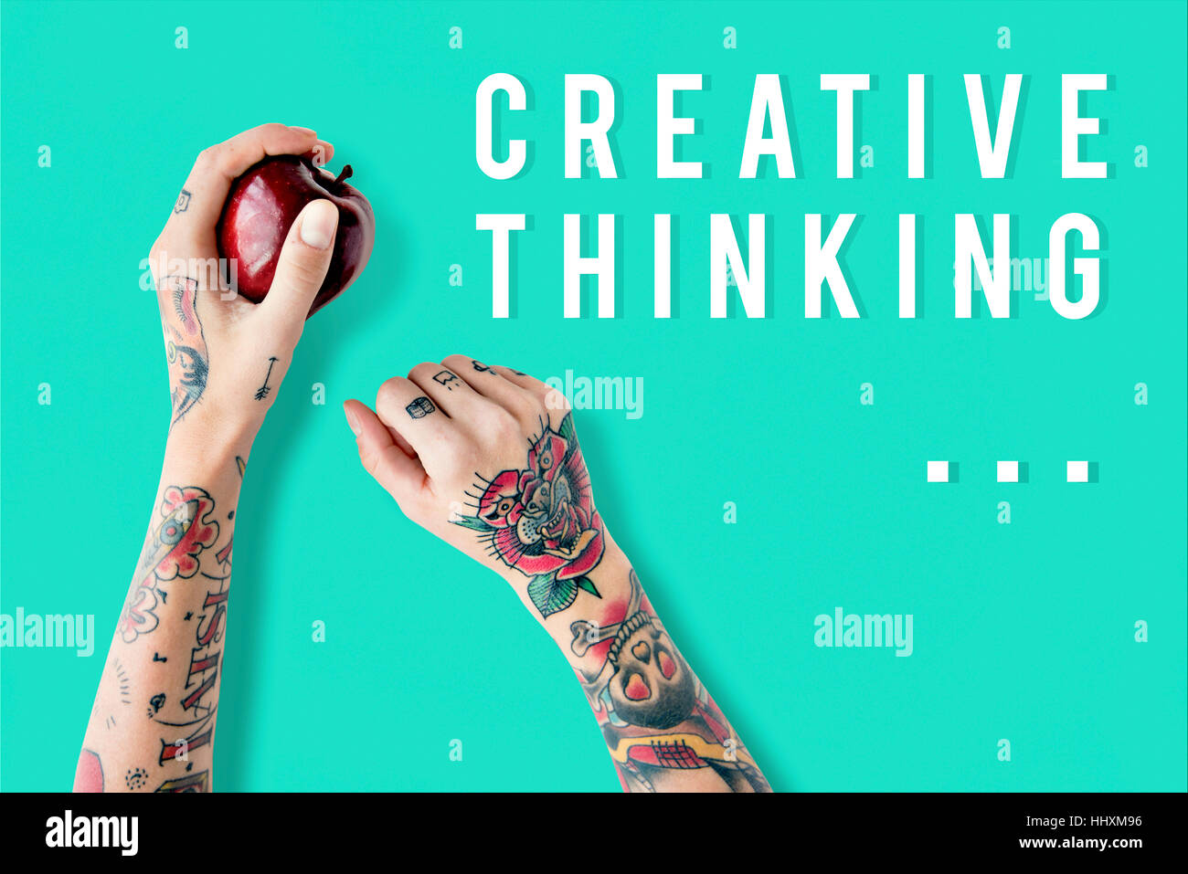 Creative Thinking Ideas Imagination Design Concept Stock Photo - Alamy