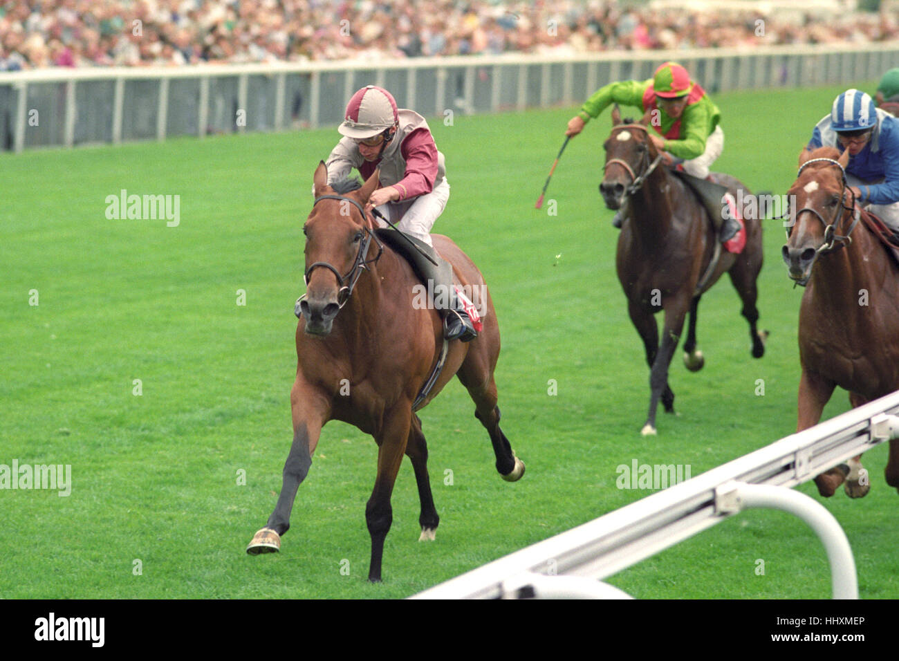 Steve Cauthen on In the Groove wins the Juddmonte International Stakes ...