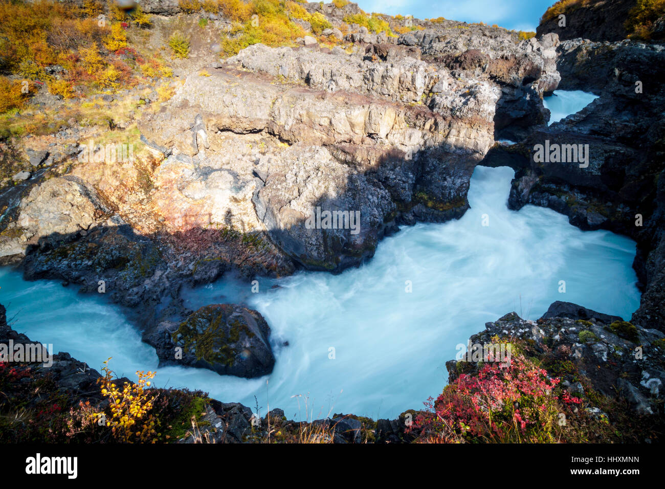 River carved through rocks Stock Photo - Alamy