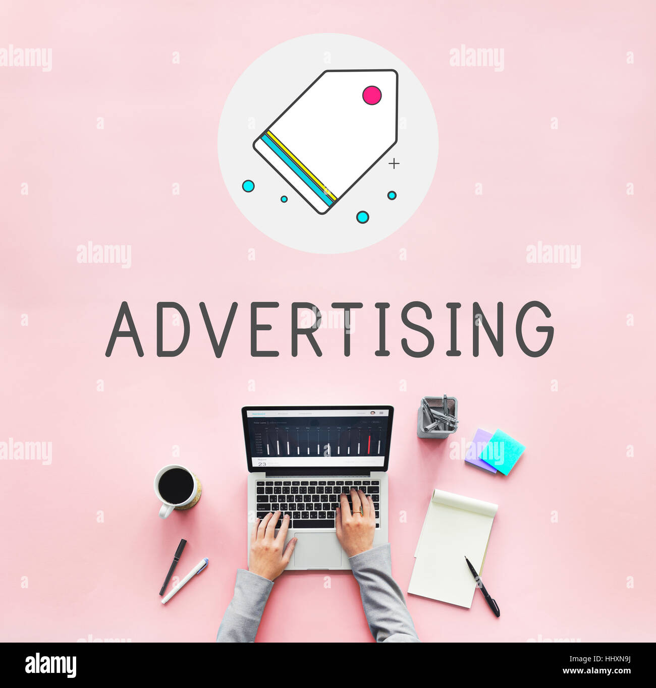 Brand Design Ideas Imagination Logo Tag Concept Stock Photo - Alamy