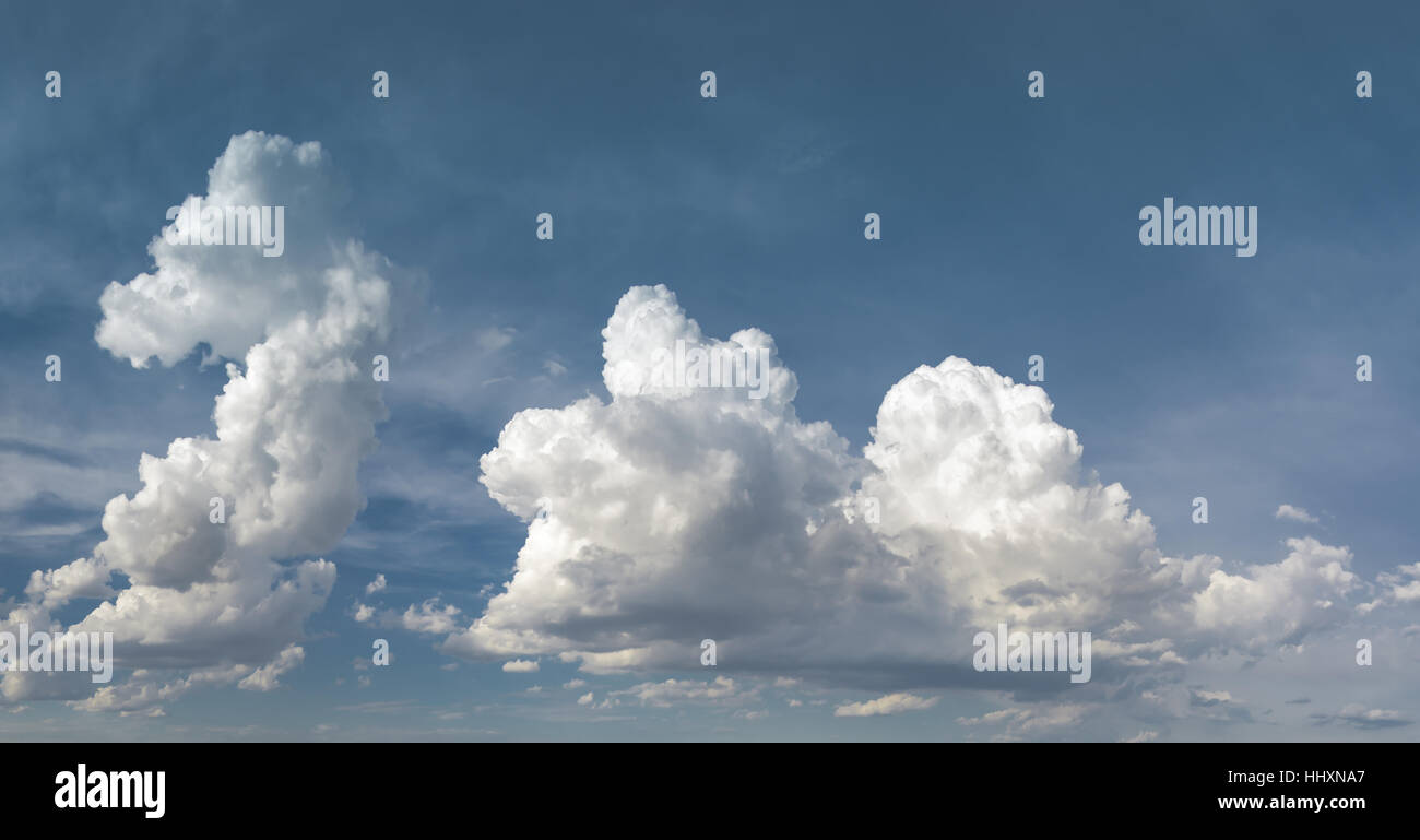 Clouds and blue sky background in good weather day Stock Photo - Alamy