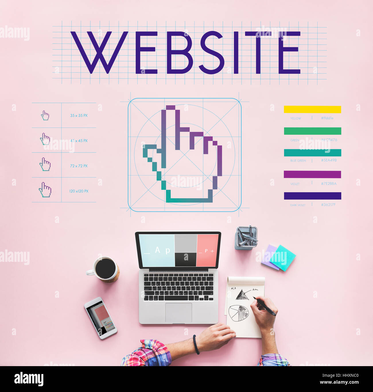 Website Global Communications Internet Connection Technology Concept ...