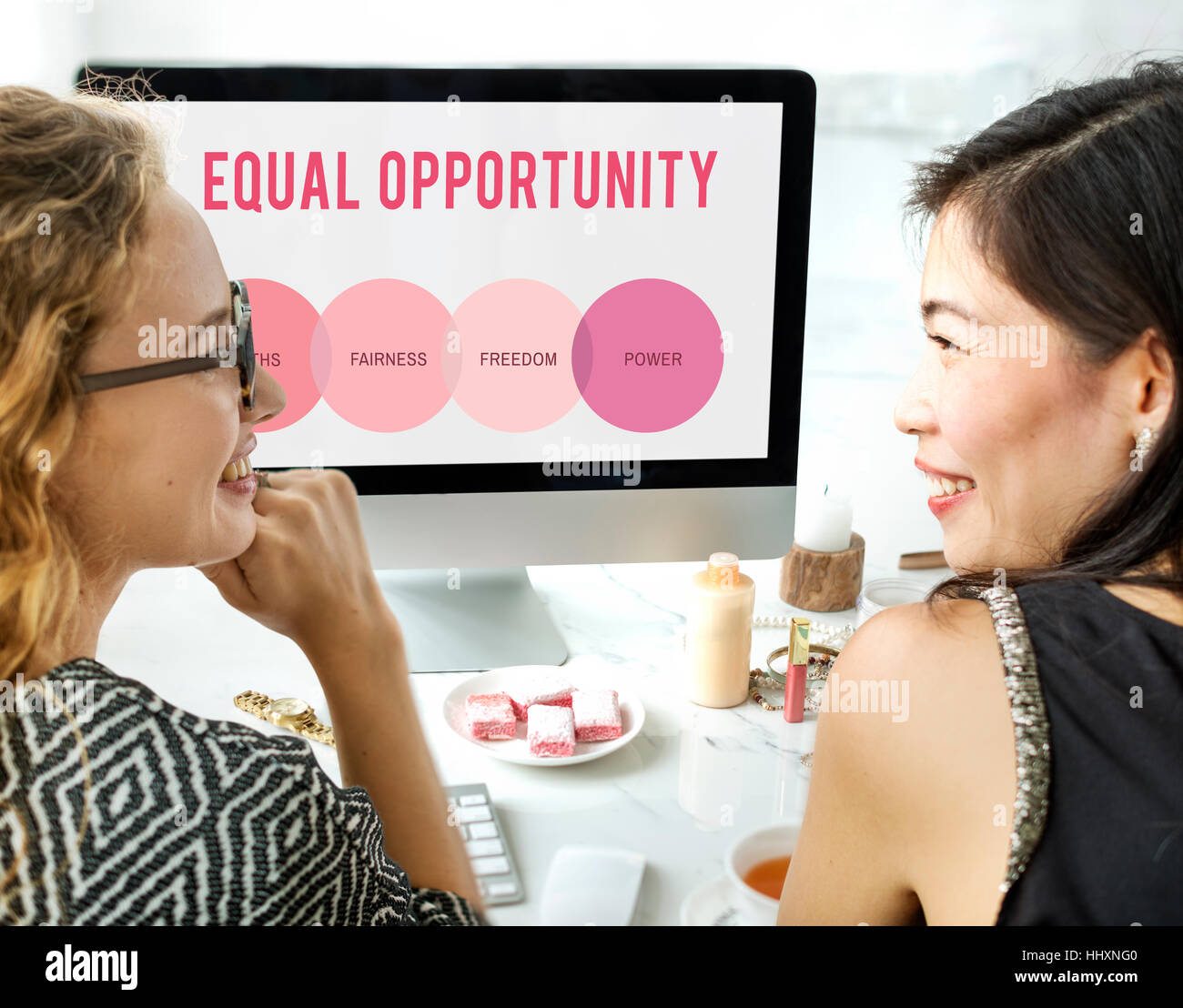 Women Rights Human Gender Equal Opportunity Concept Stock Photo - Alamy