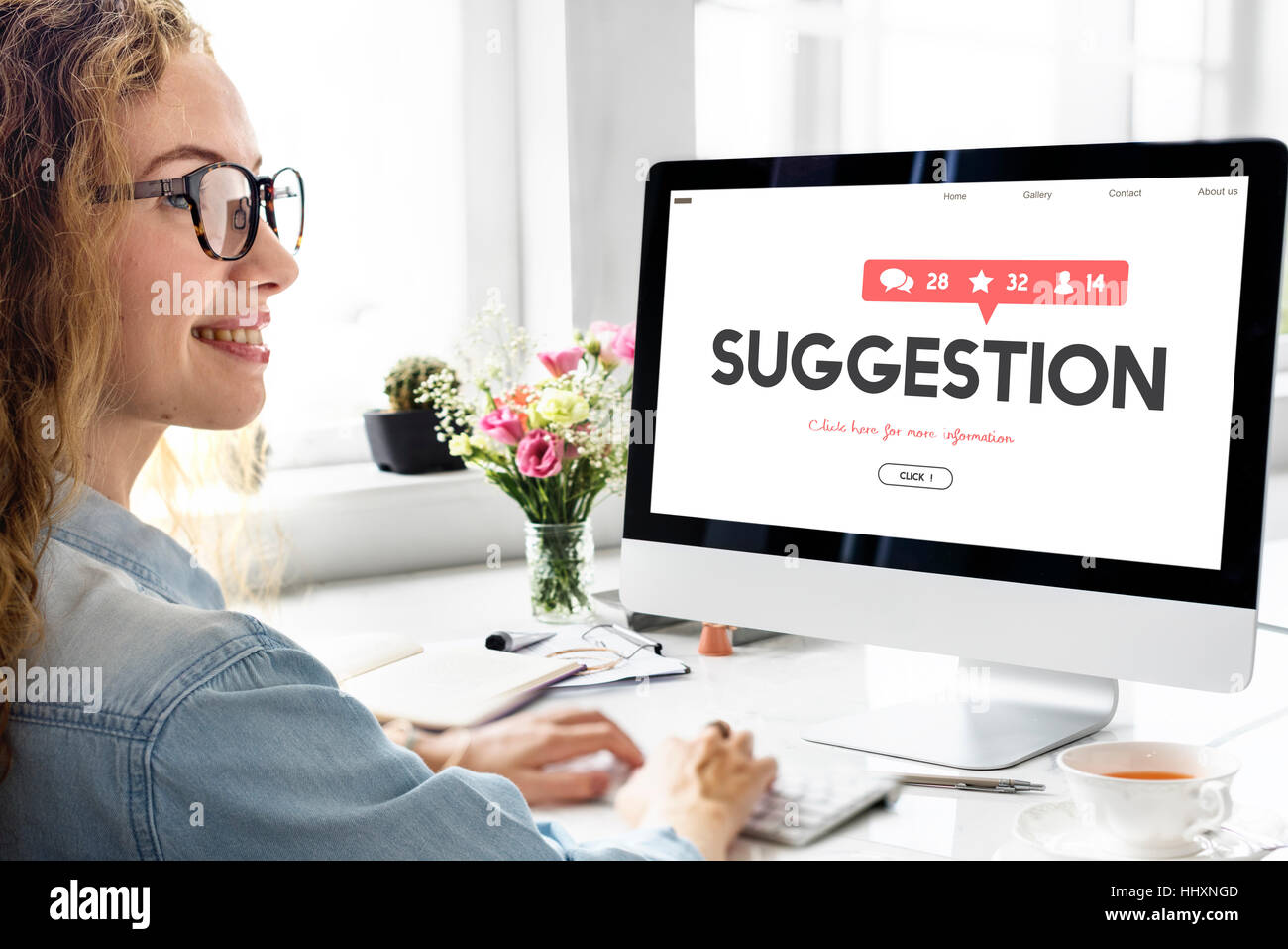 Survey Suggestion Opinion Review Feedback Concept Stock Photo - Alamy