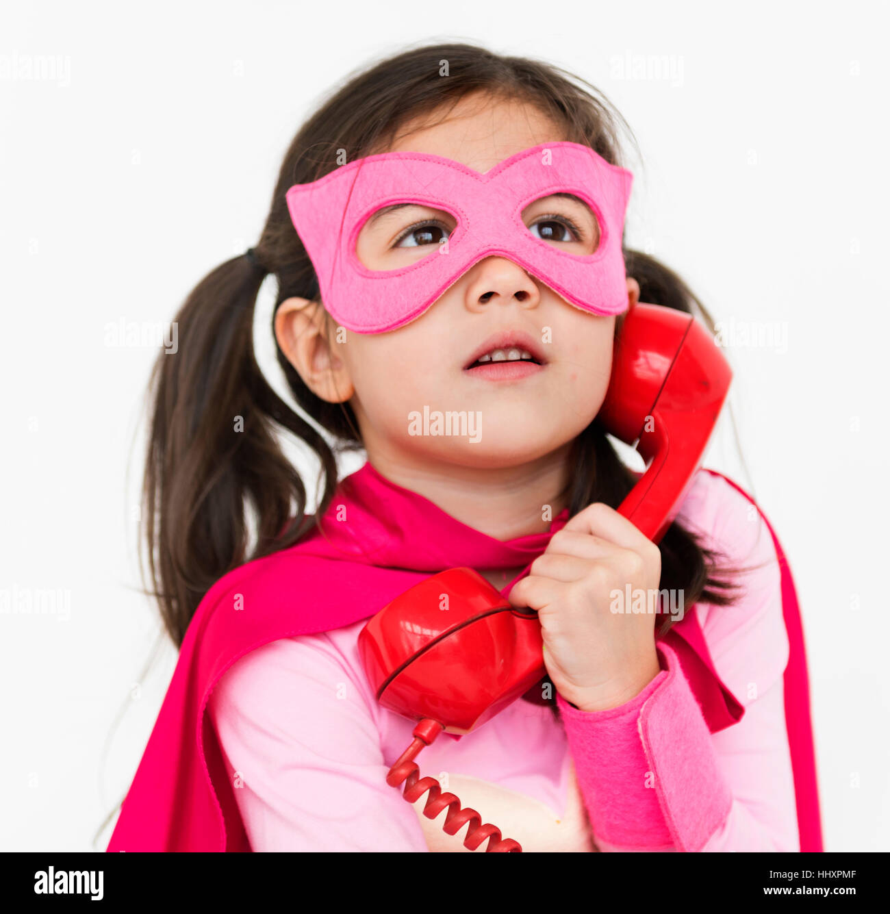 Cheerful Cute Kid Having Fun Concept Stock Photo - Alamy
