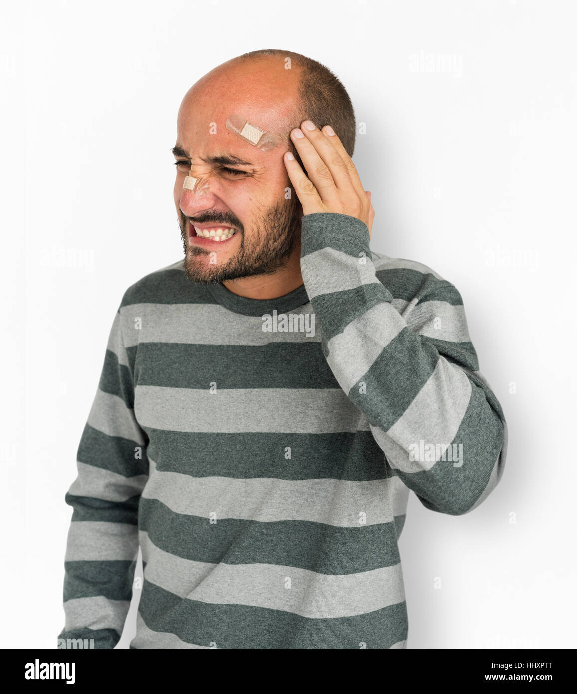 Man Sad Studio Portrait Concept Stock Photo - Alamy