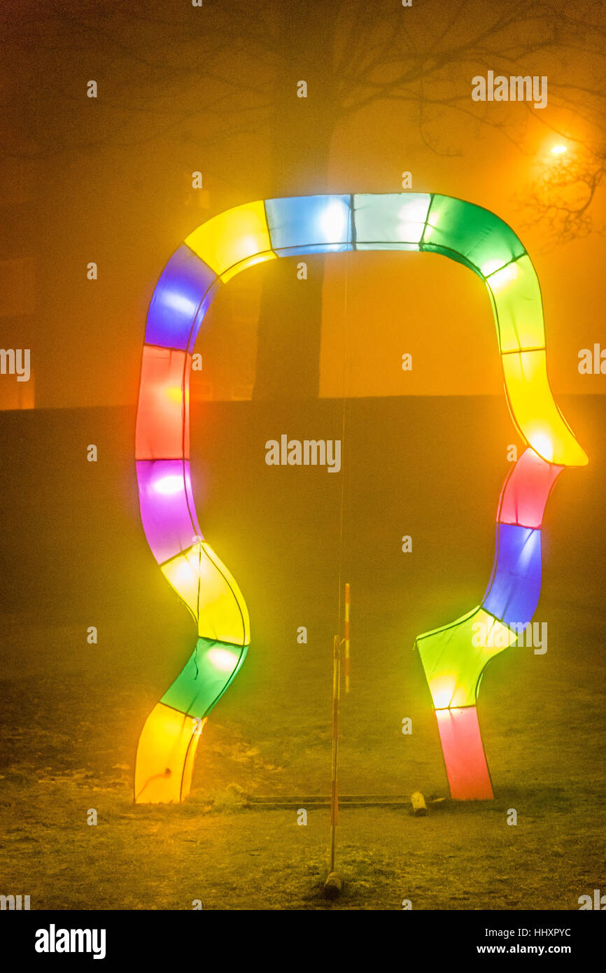 Magical (Chinese) Lantern Festival,Roundhay Park, Leeds, United Kingdon ...