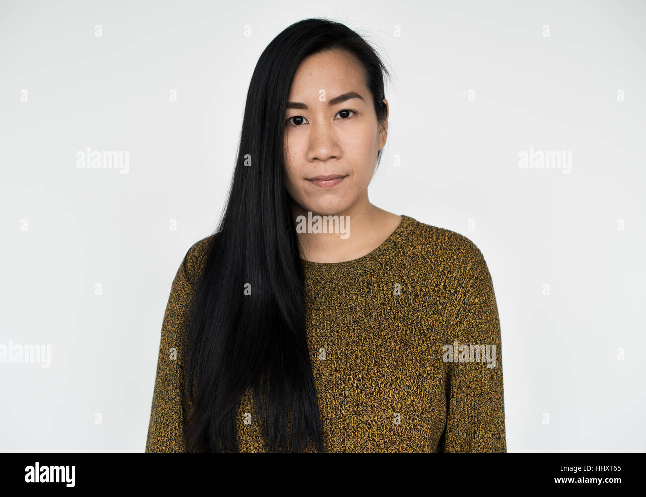 Asian Woman Beautiful Look Concept Stock Photo - Alamy