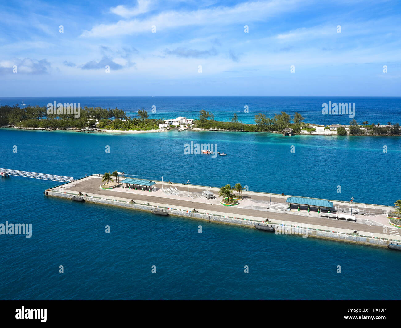Caribbean dock sea port hi-res stock photography and images - Alamy