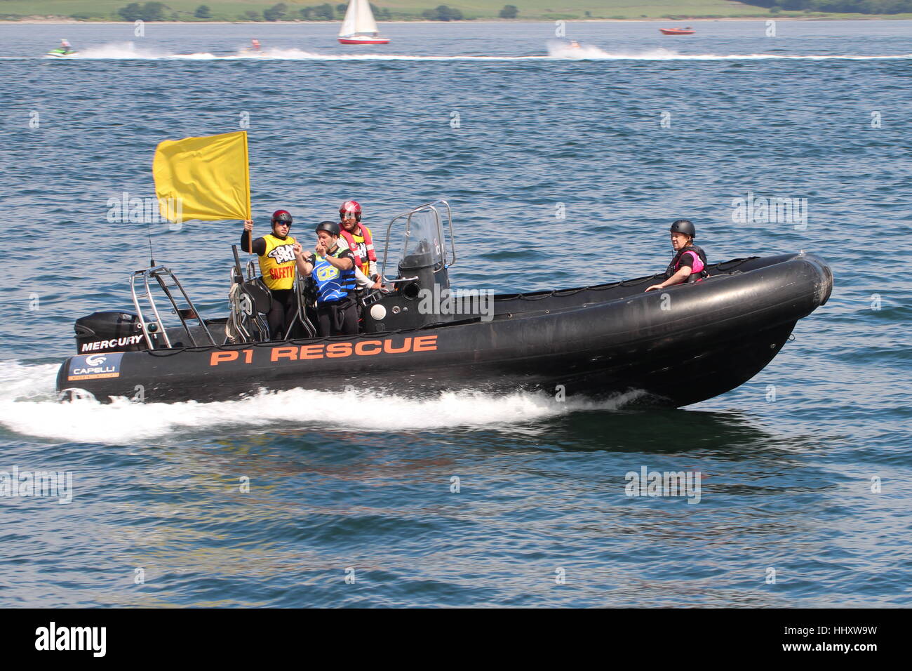 Dinghy rescue boat High Resolution Stock Photography and Images - Alamy