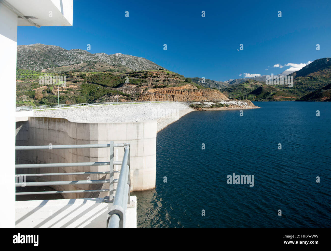 Potomus Dam Crete Stock Photo - Alamy