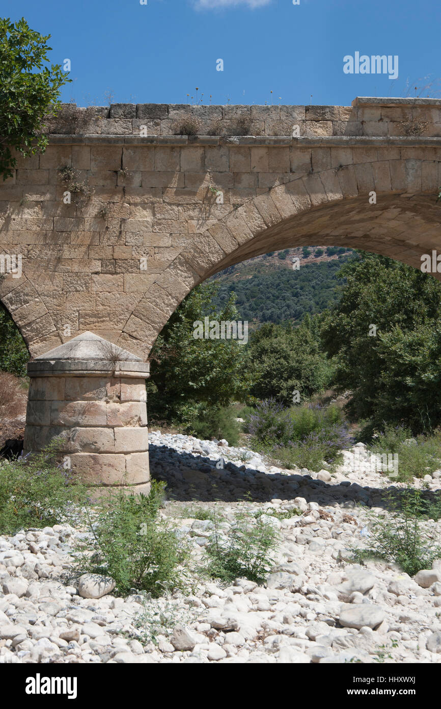 Roman bridge crete greece hi-res stock photography and images - Alamy
