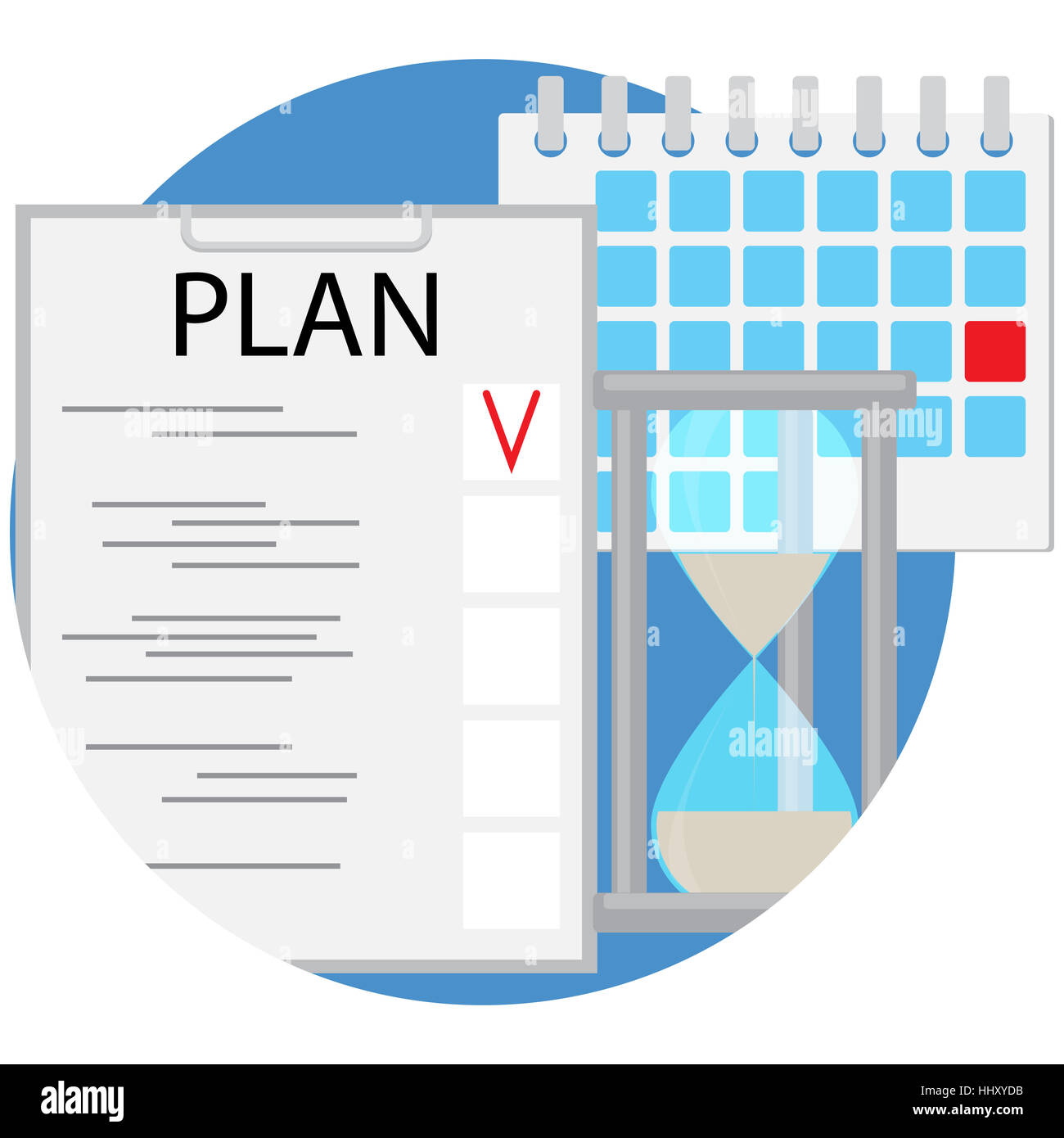 Hourglass and calendar hi-res stock photography and images - Alamy