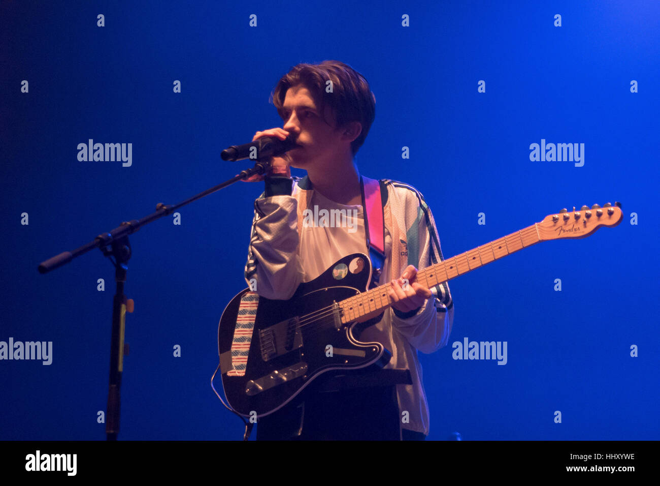 London, UK. 20th Jan, 2017. Declan McKenna an English singer ...
