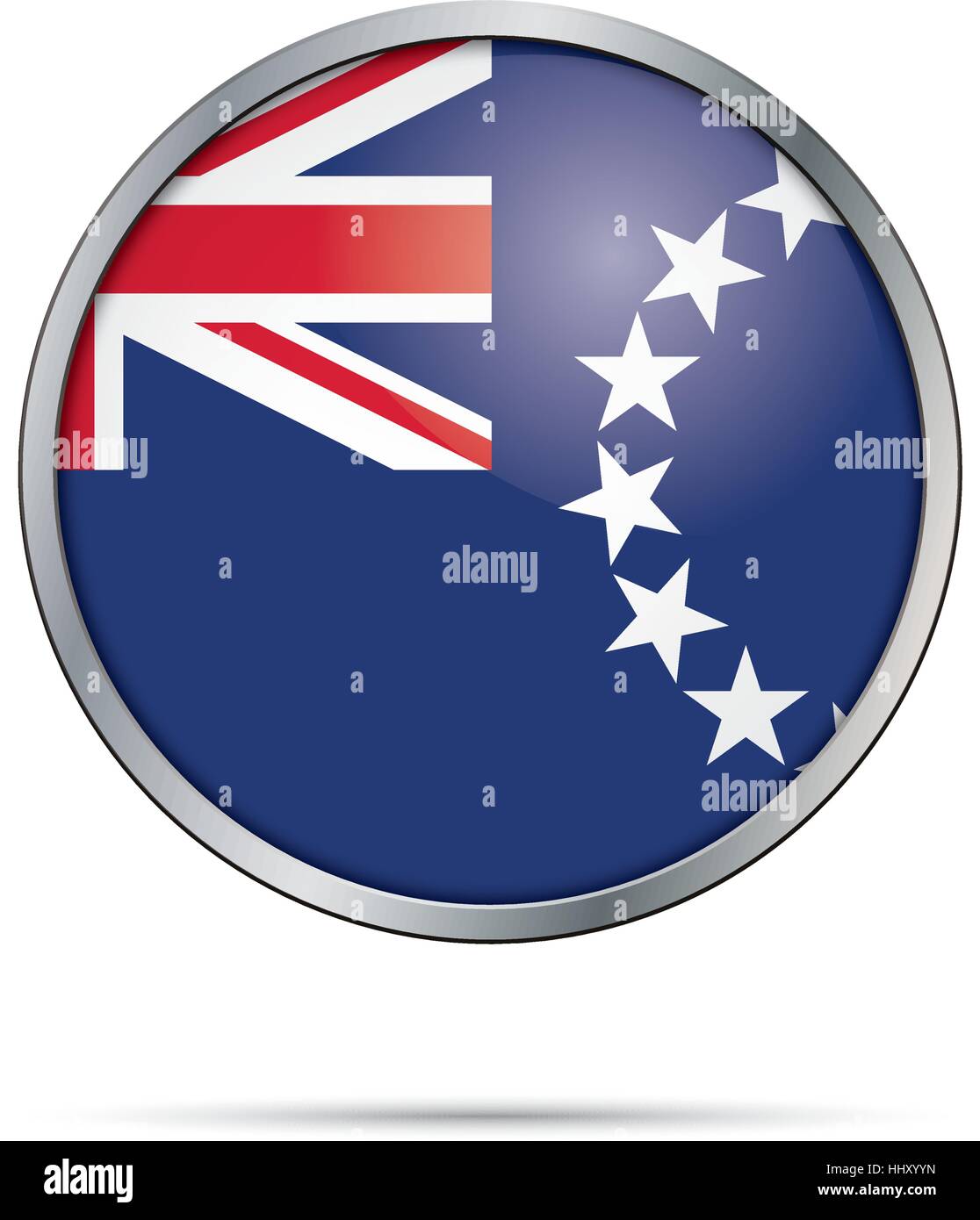 Flag of cook islands hi-res stock photography and images - Alamy