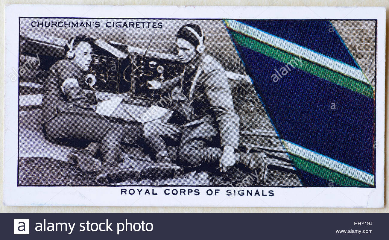British army royal corps signals hi-res stock photography and images ...
