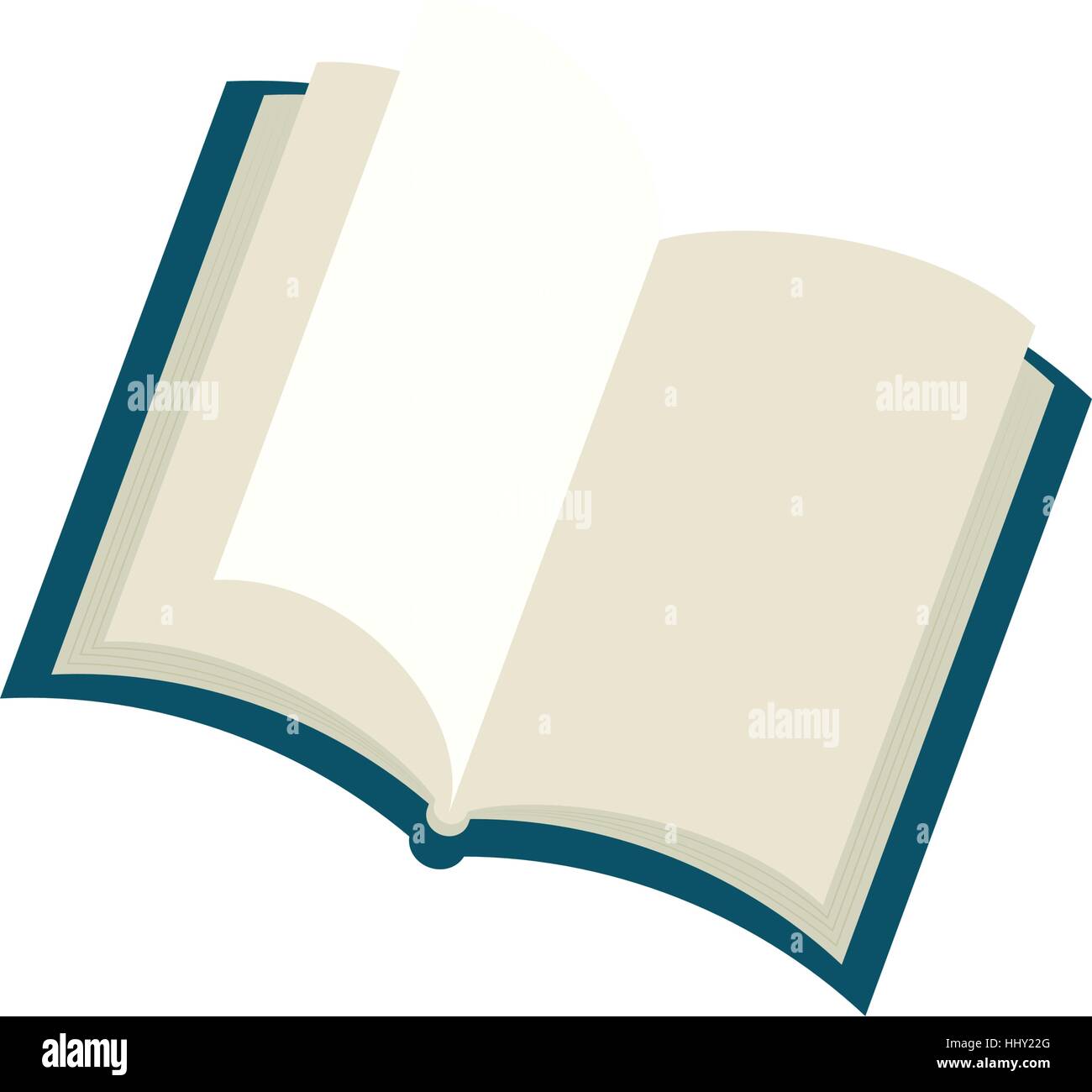 Isolated book open Stock Vector Image & Art - Alamy