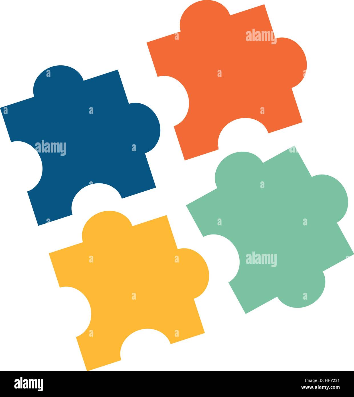 Puzzle game pieces Stock Vector Image & Art - Alamy