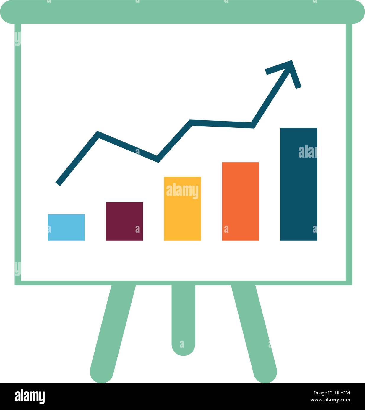 Success statistics bars Stock Vector Image & Art - Alamy