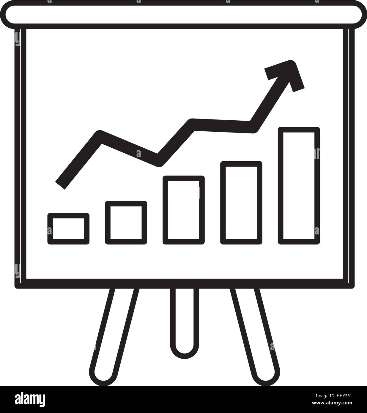 Success statistics bars Stock Vector Image & Art - Alamy