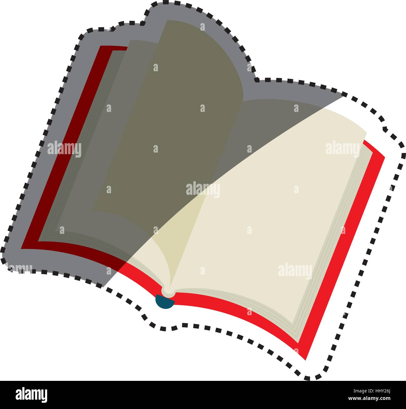 Isolated book open Stock Vector Image & Art - Alamy