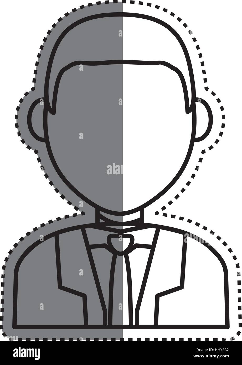Business executive profile Stock Vector Image & Art - Alamy