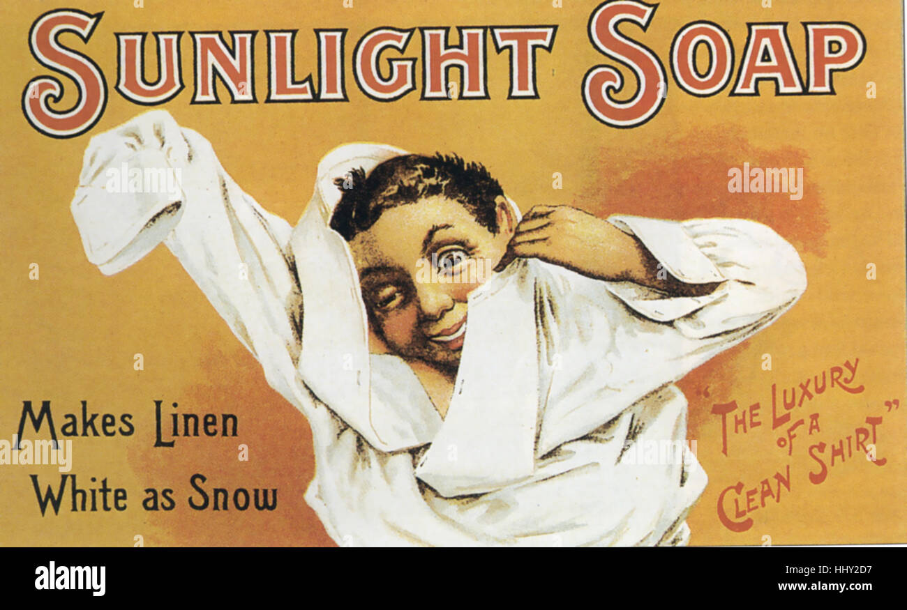 Sunlight soap advert hi-res stock photography and images - Alamy