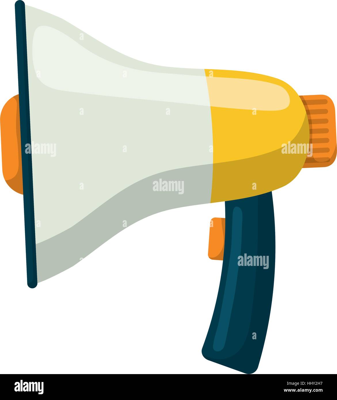 Bullhorn advertising symbol Stock Vector Image & Art - Alamy