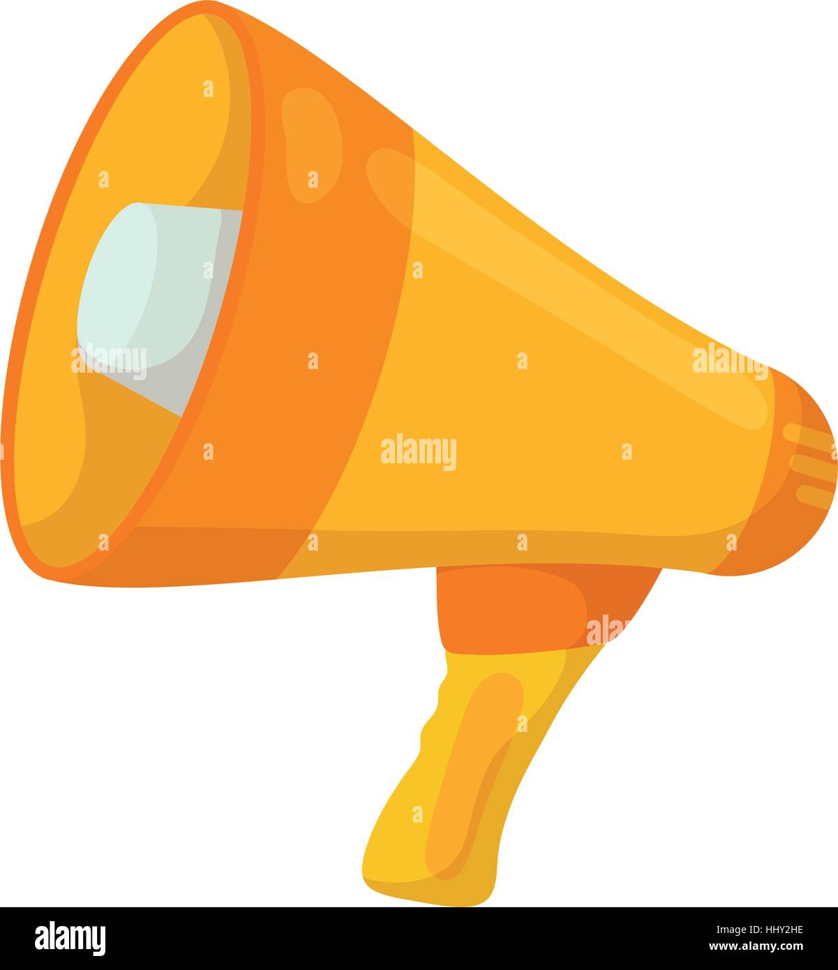 Bullhorn advertising symbol Stock Vector Image & Art - Alamy