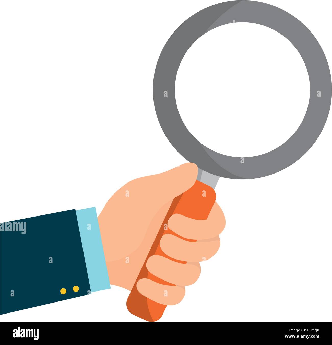 Magnifying glass lupe Stock Vector Image & Art - Alamy