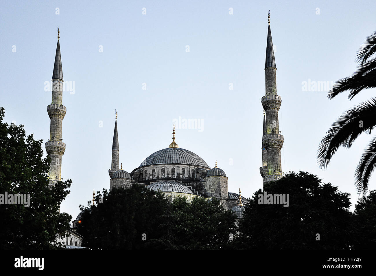 Sultan Ahmed Mosque Also Known as the Blue Mosque in Istanbul Turkey ...
