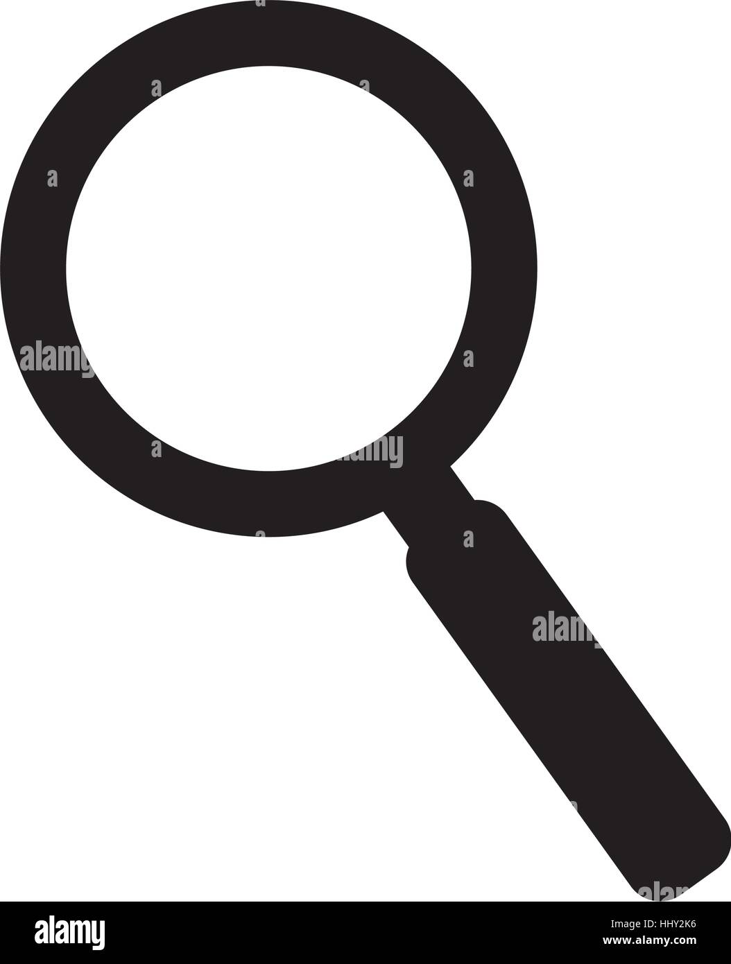 Magnifying glass lupe Stock Vector Image & Art - Alamy