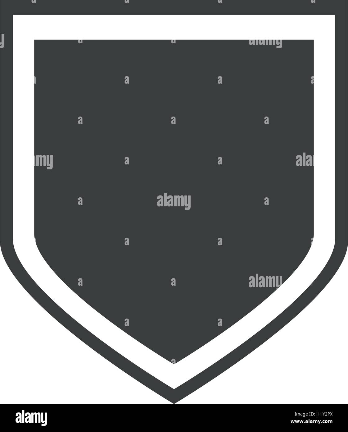 shield protection insignia honorary Stock Vector Image & Art - Alamy