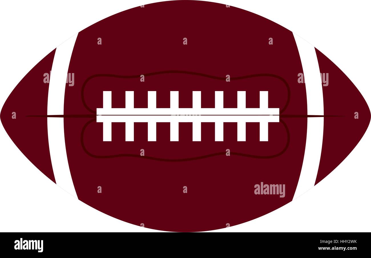 ball american football oval icon Stock Vector Image & Art - Alamy