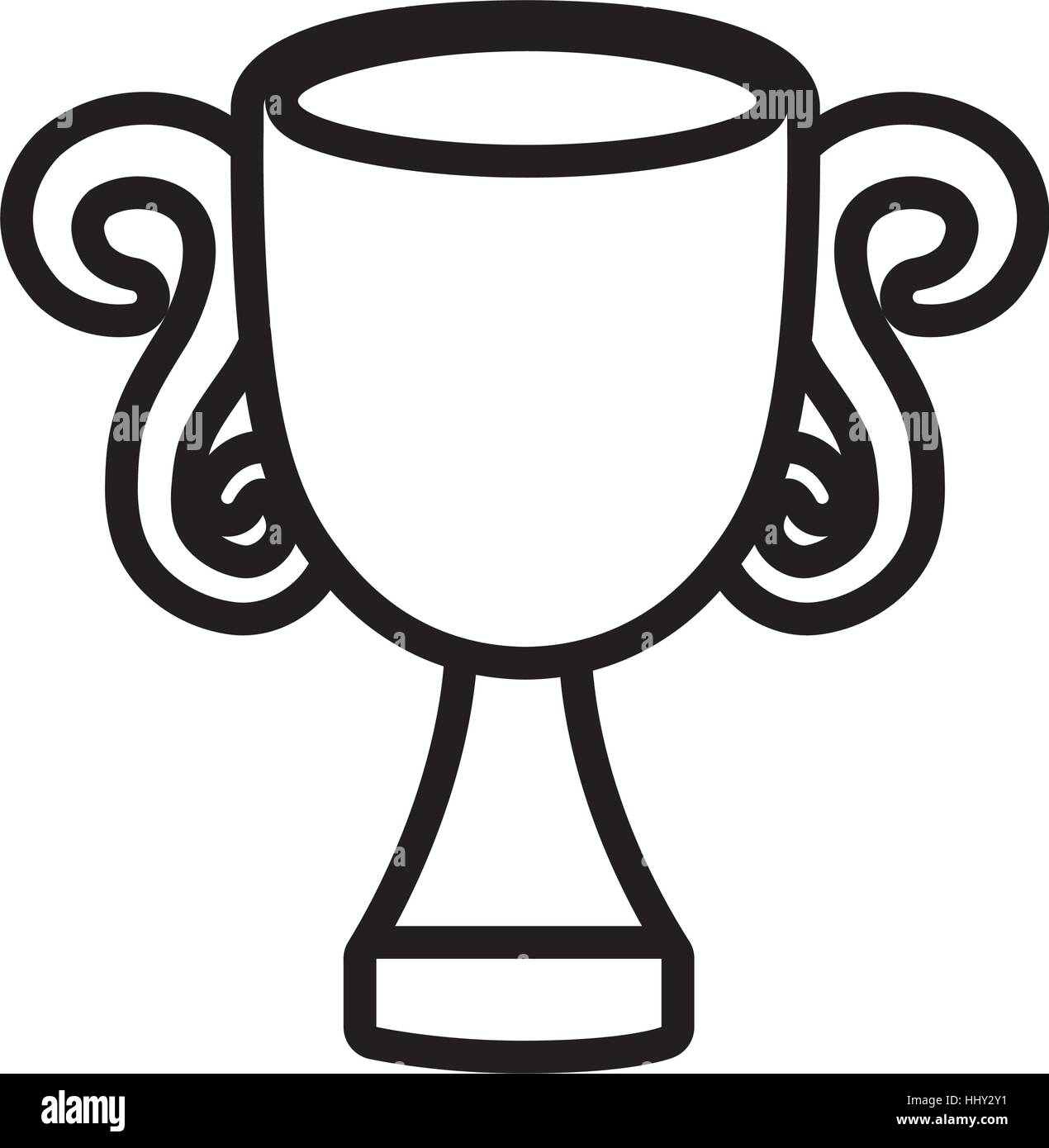 trophy win sport award icon outline Stock Vector Image & Art - Alamy