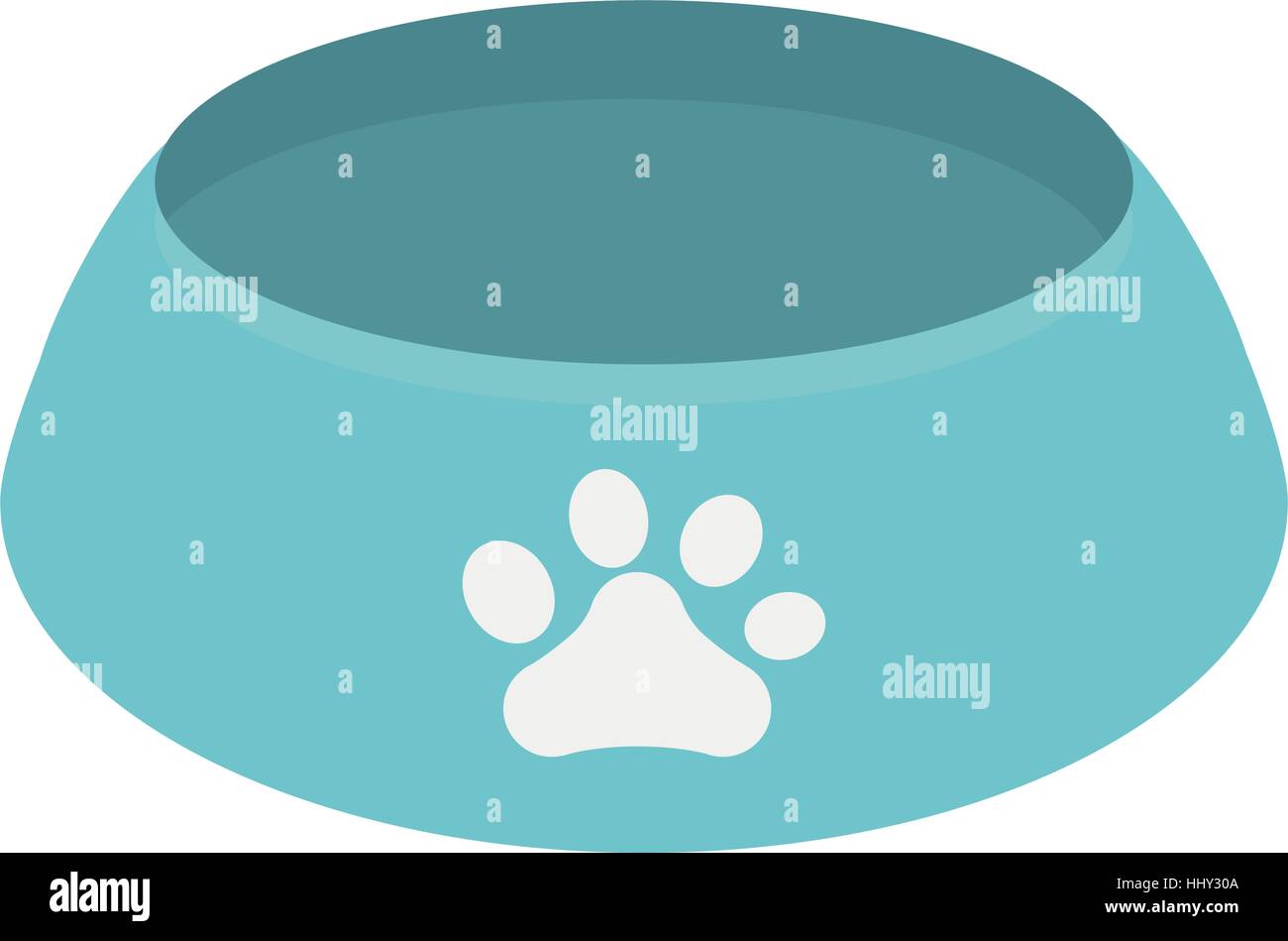 Bowl dog treat toy Stock Vector Images - Alamy