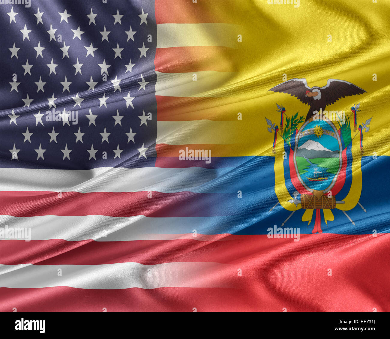 USA and Ecuador Stock Photo - Alamy