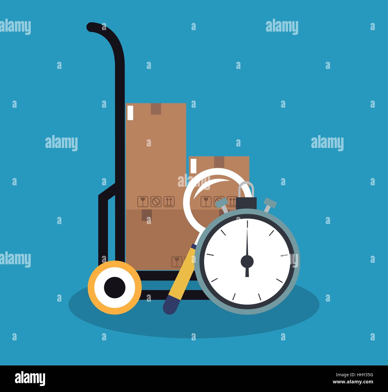 delivery logistics design Stock Vector Image & Art - Alamy