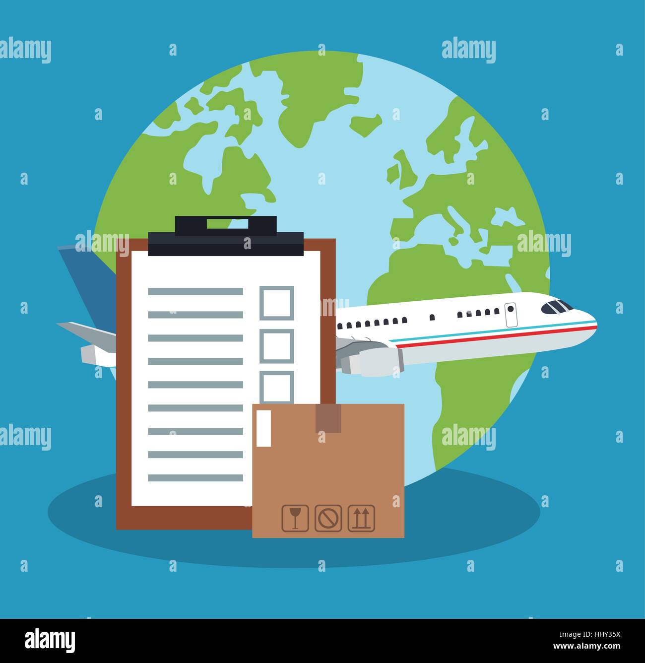 delivery logistics design Stock Vector Image & Art - Alamy