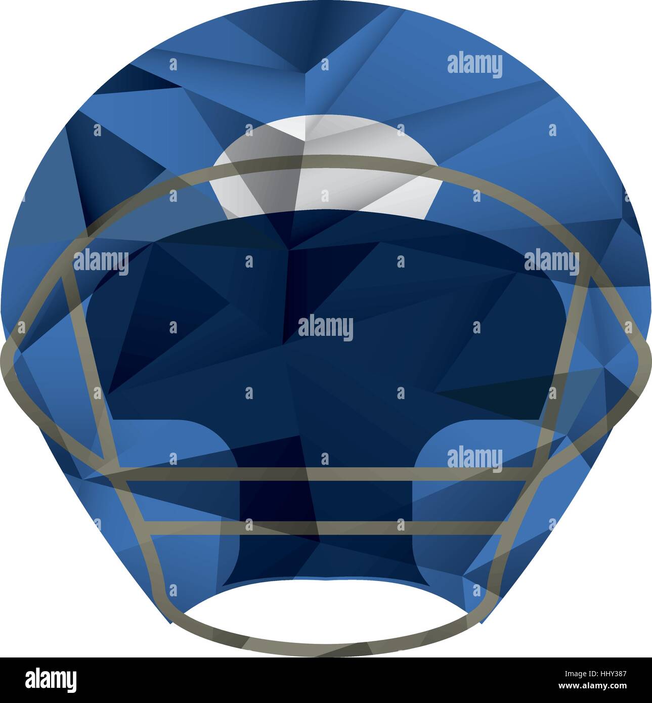 helmet american football front view abstract Stock Vector Image & Art ...