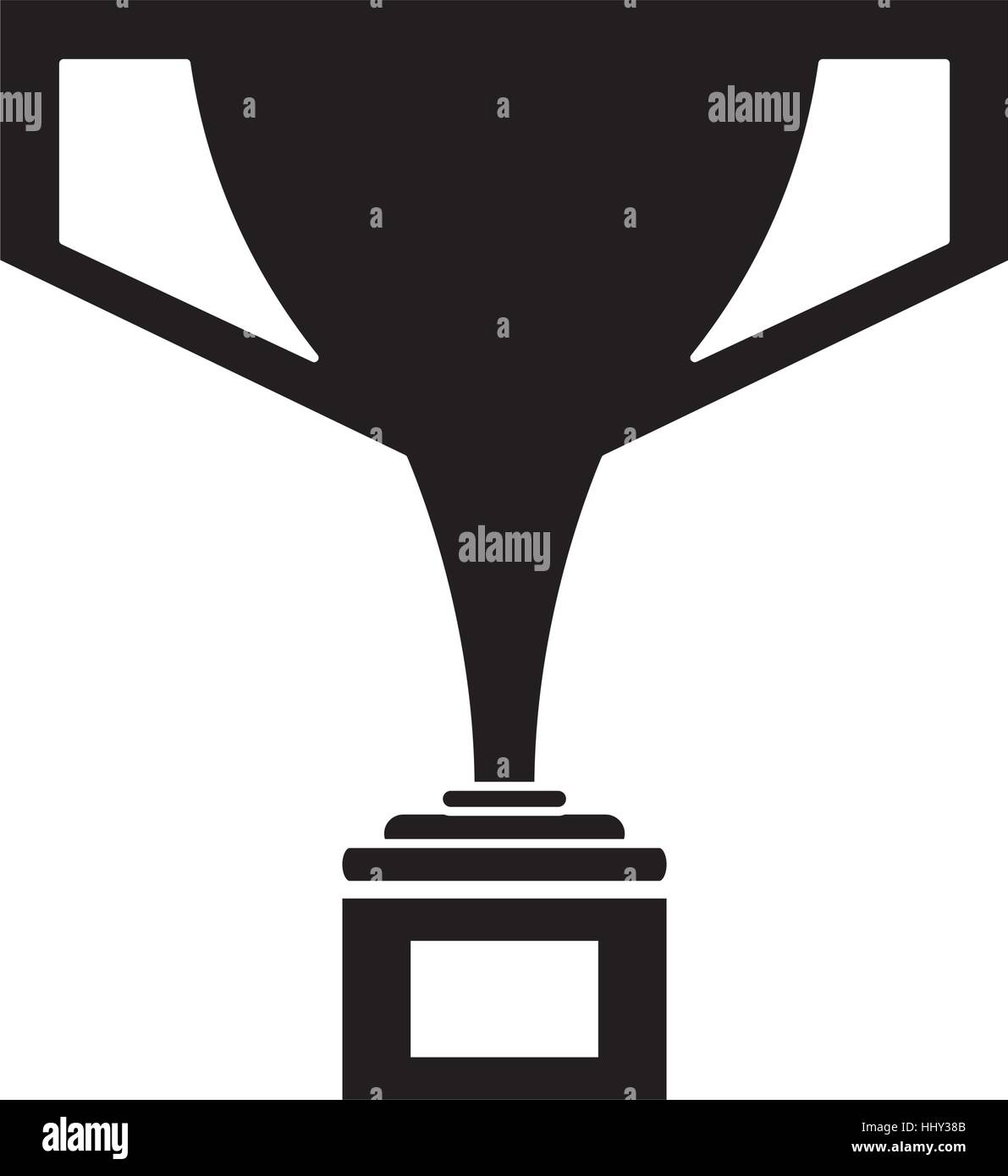 Football Trophy Silhouette High Resolution Stock Photography and Images ...
