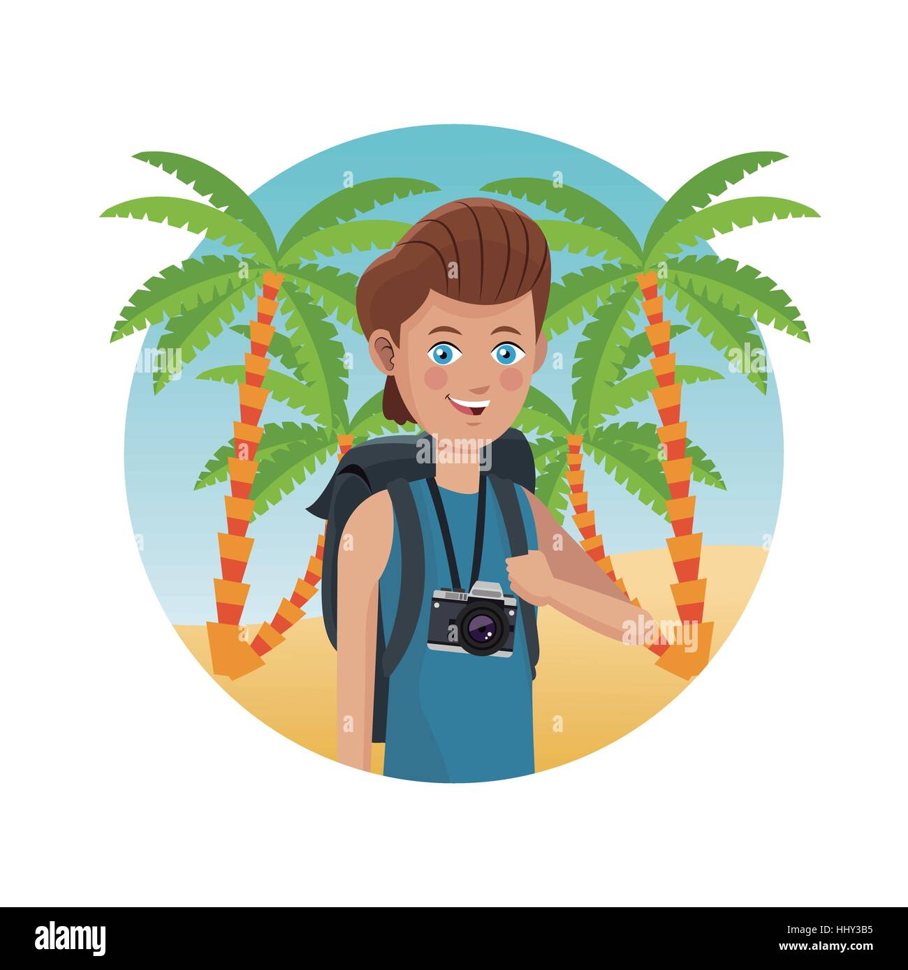 Sand camera Stock Vector Images - Alamy