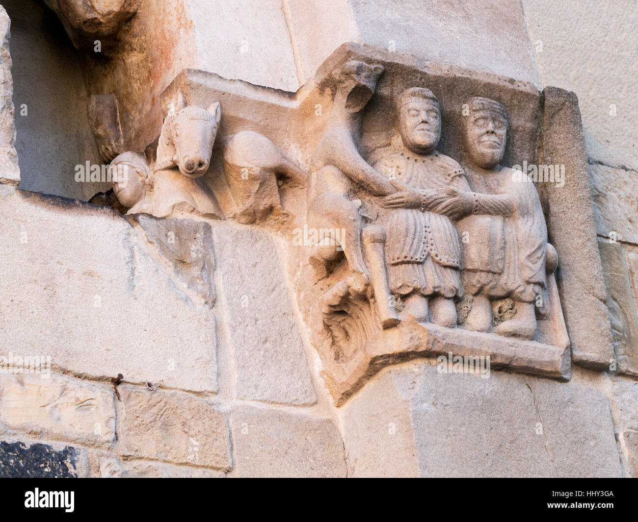 Medieval stone carving hi-res stock photography and images - Alamy