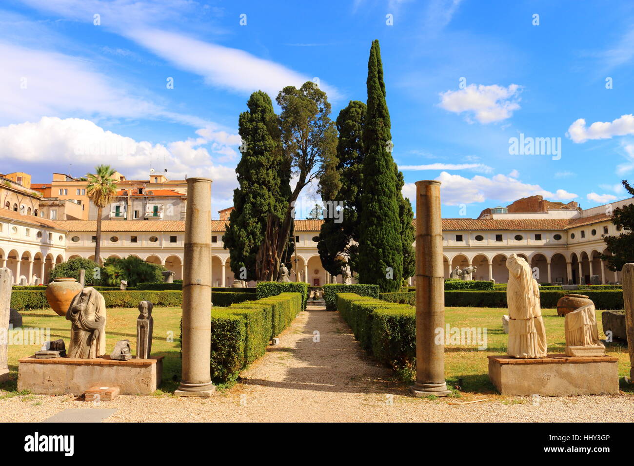 Baths of diocletian hi-res stock photography and images - Alamy