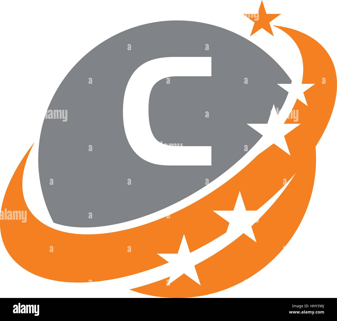 Modern Logo Solution Letter C Stock Vector Image & Art - Alamy