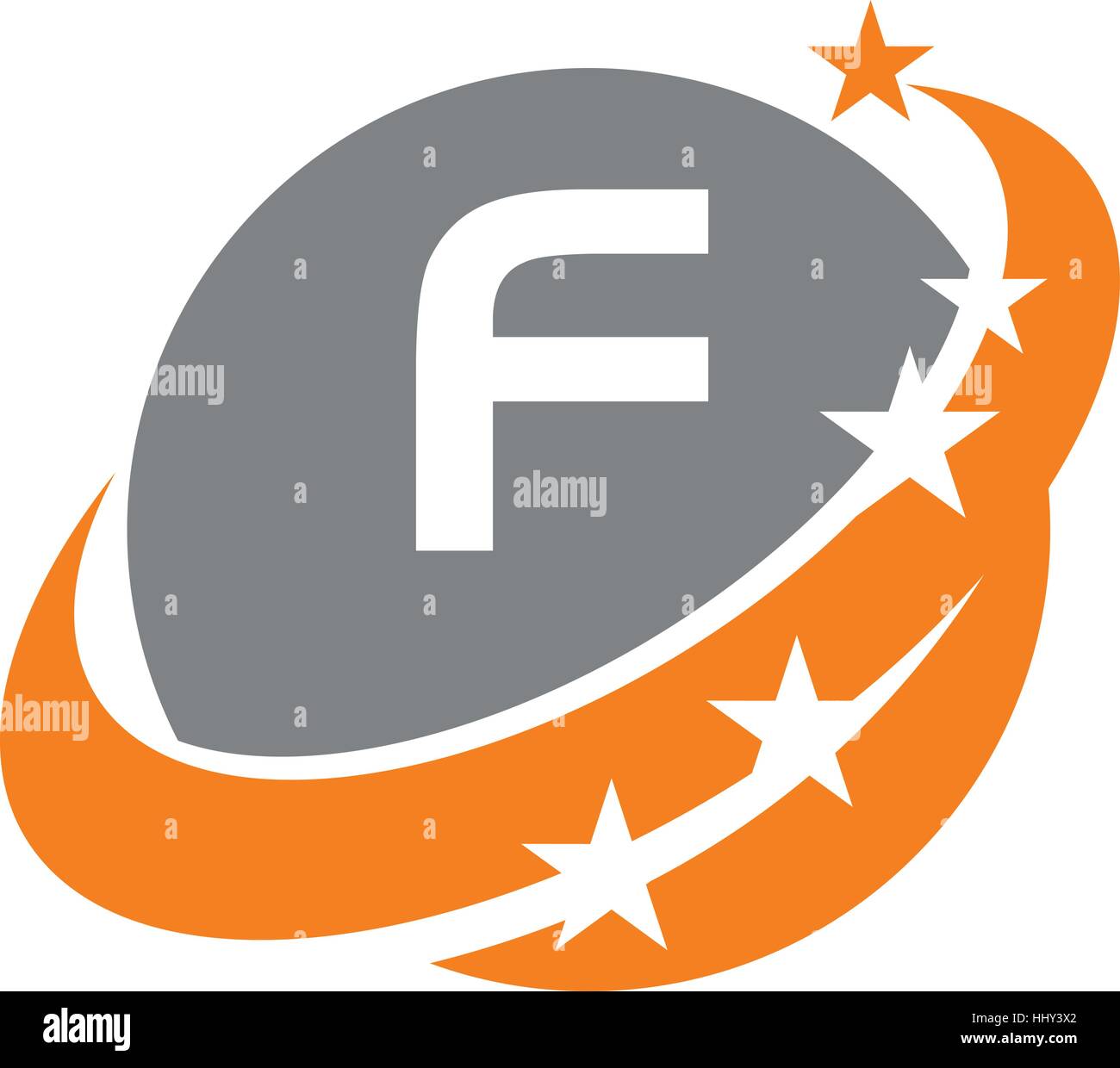 Modern logo solution letter f hi-res stock photography and images - Alamy